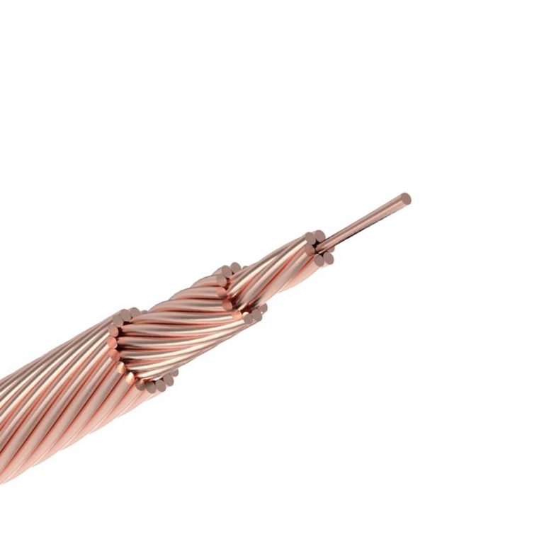 Cold worked copper bare cable